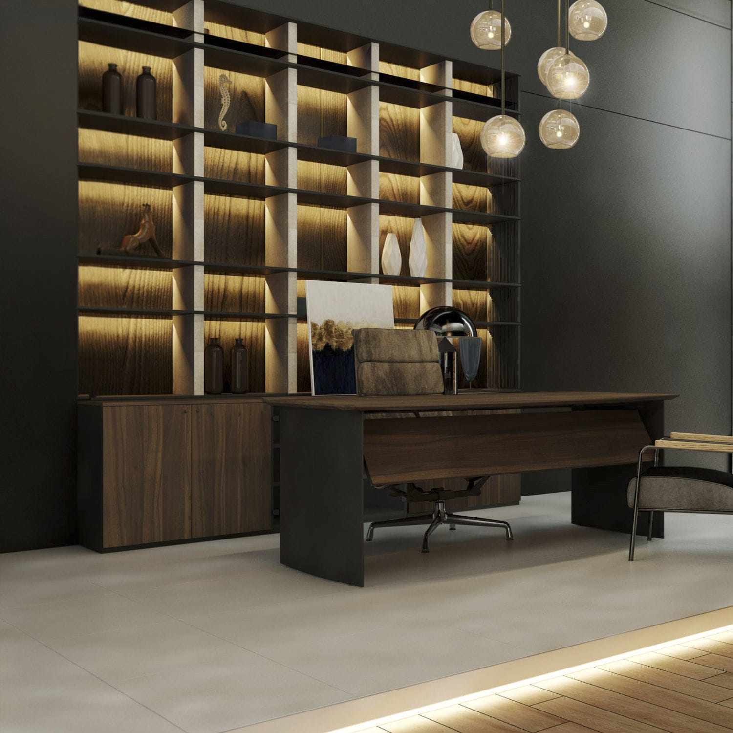 Contemporary sideboard - ACSIS - SOTUBO - wooden / with swing doors ...