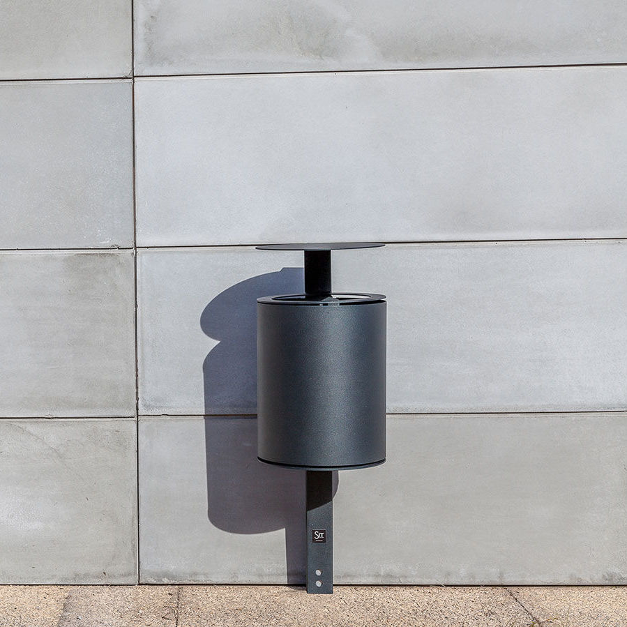 Metal waste paper basket - CY 340.C - SIT