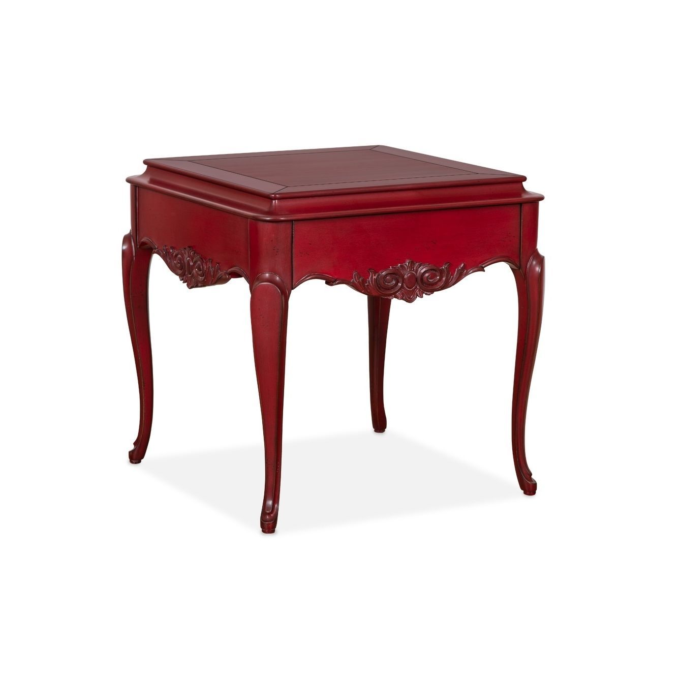 Classic side table - GALA - AM LIVING - lacquered wood / wooden base ...