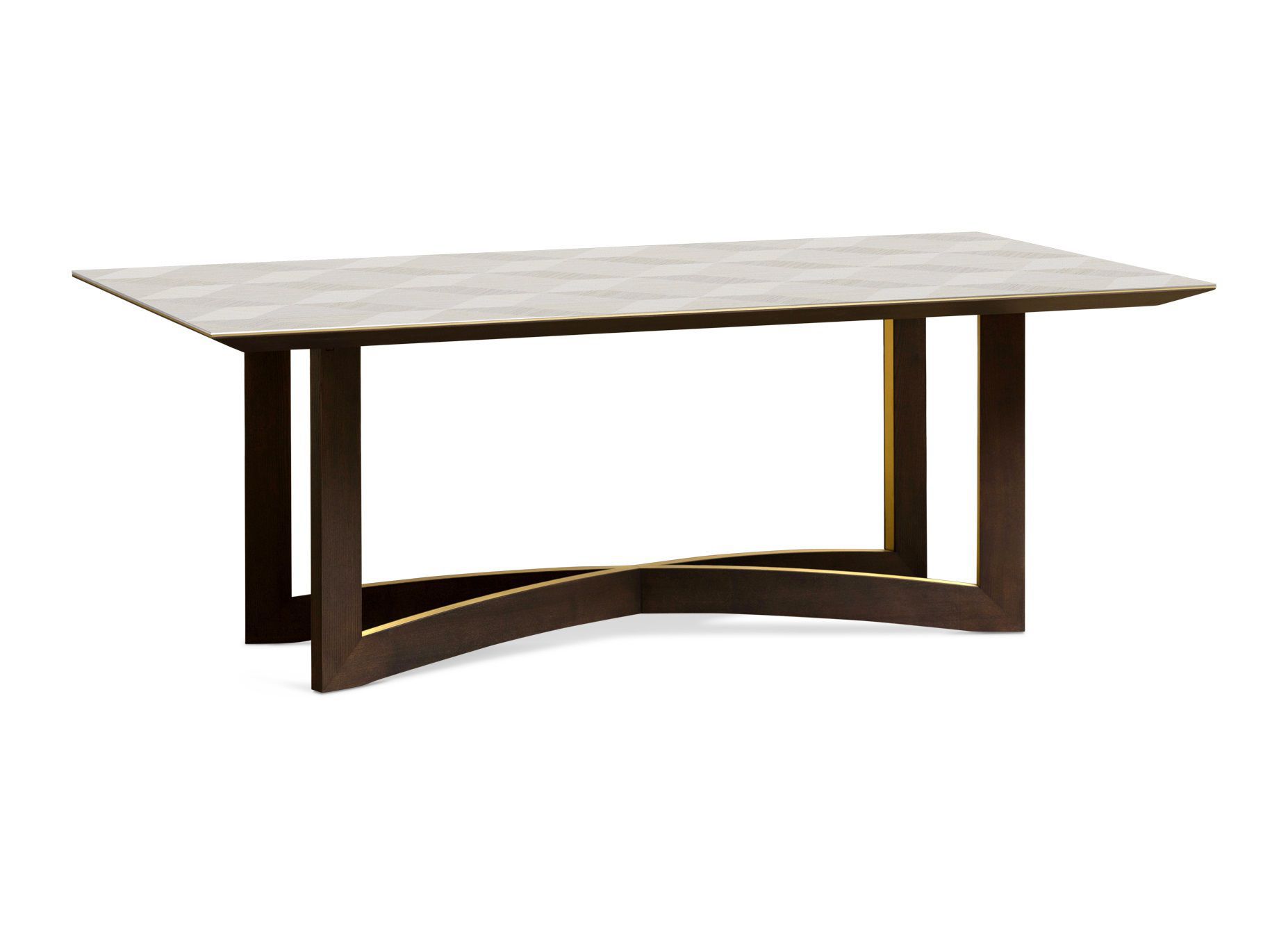 Contemporary dining table - AVALON - AM LIVING - wood veneer / wooden ...