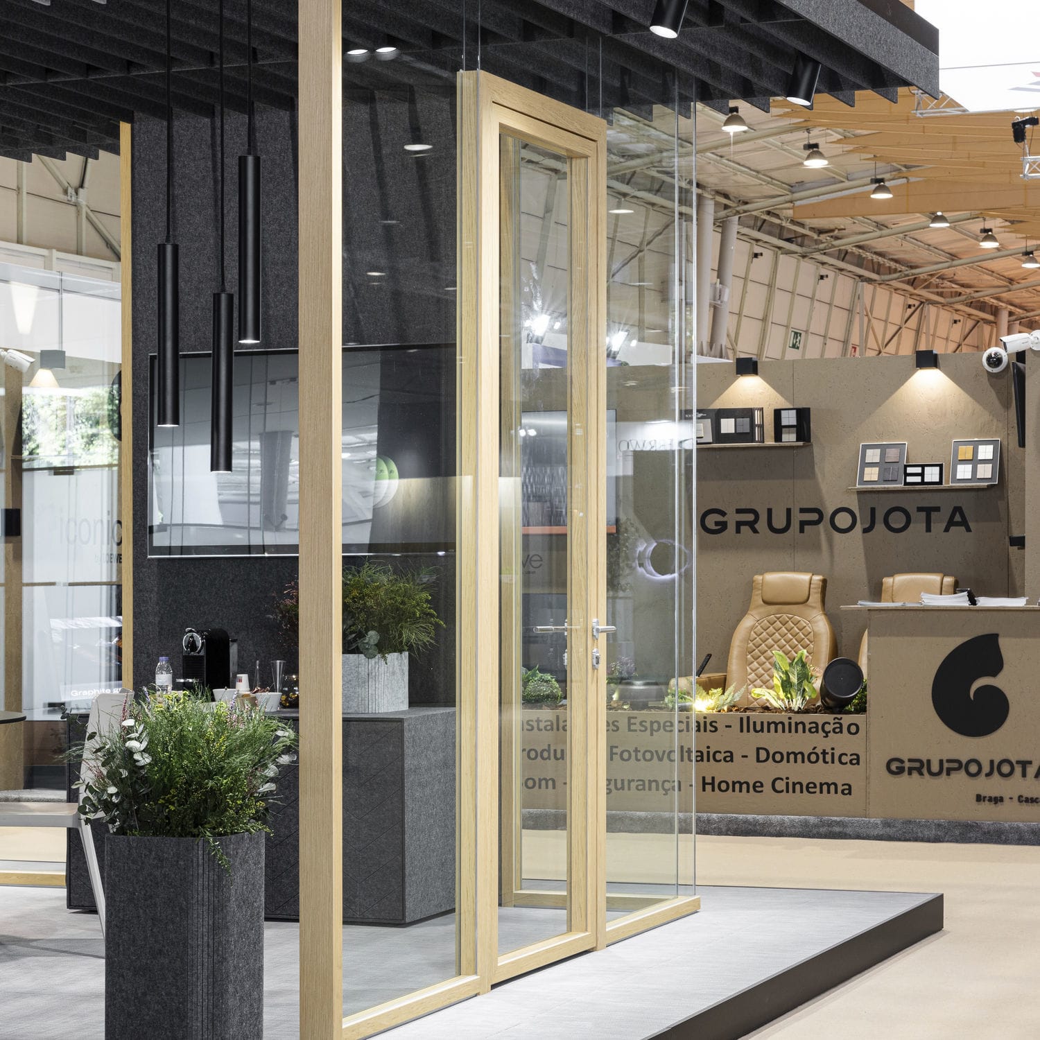 Removable partition - RITMICA W2 - DIVILUX - with glass panel ...