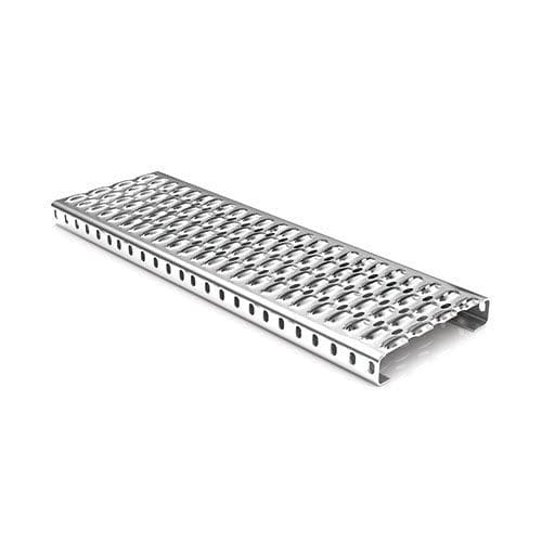 Galvanized steel step - PS-CRANT - JK TECHNIC - aluminum / stainless ...