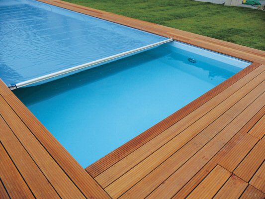 Swimming pool cover with rods - TP-IN - Favaretti - automatic ...