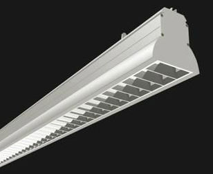 Fluorescent track light - WORKS/MOD - exporlux - linear / extruded ...