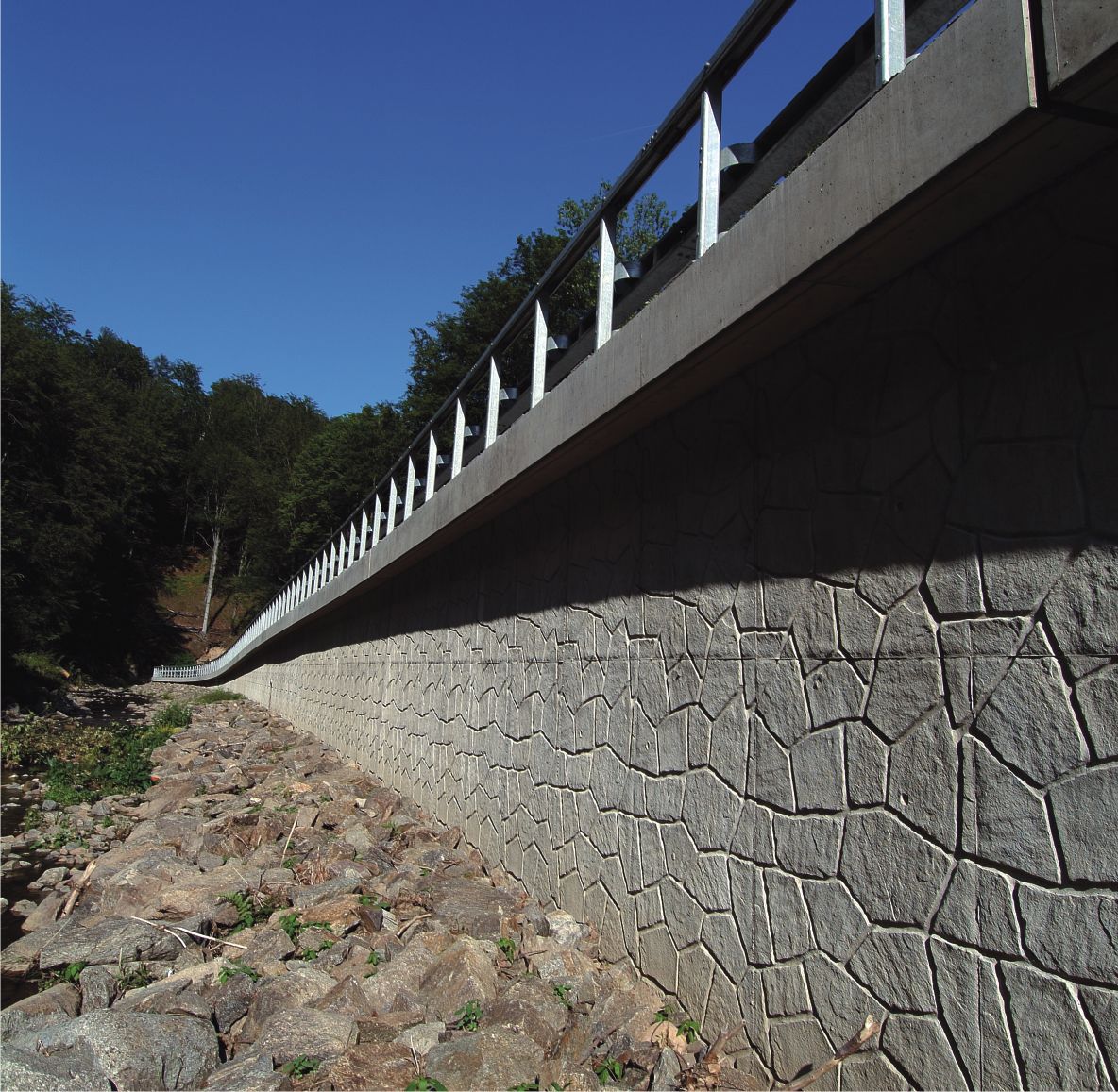 Wall form liner - RIMINI - NOE PLAST - stone look / stamped concrete ...