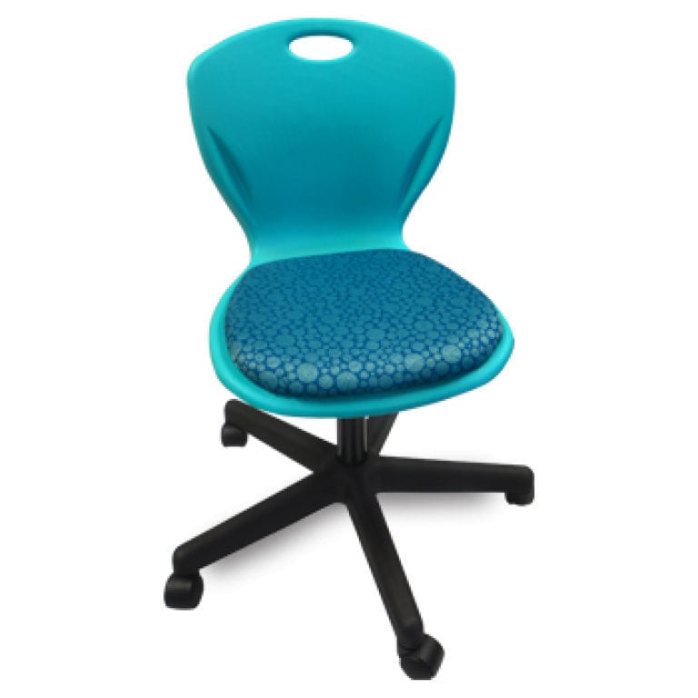 Fabric task chair - DISCOVER - artcobell - polypropylene / star base ...