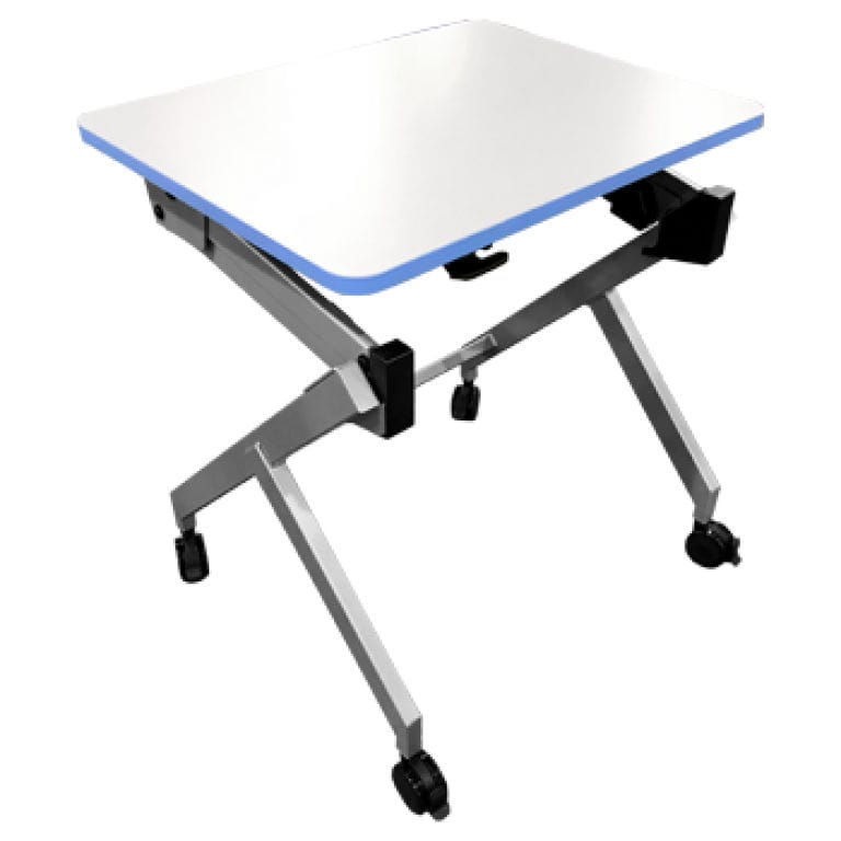 Contemporary classroom table - SIT-TO-STAND - artcobell - laminate ...