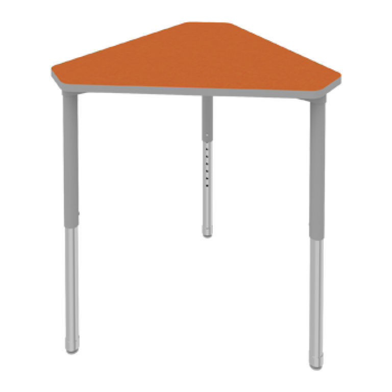 Contemporary classroom table - SAIL - artcobell - laminate / metal base ...