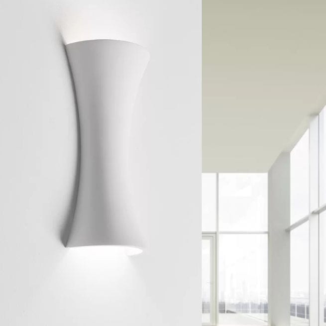 Contemporary wall light - PALE - URBAN - indoor / plaster / LED