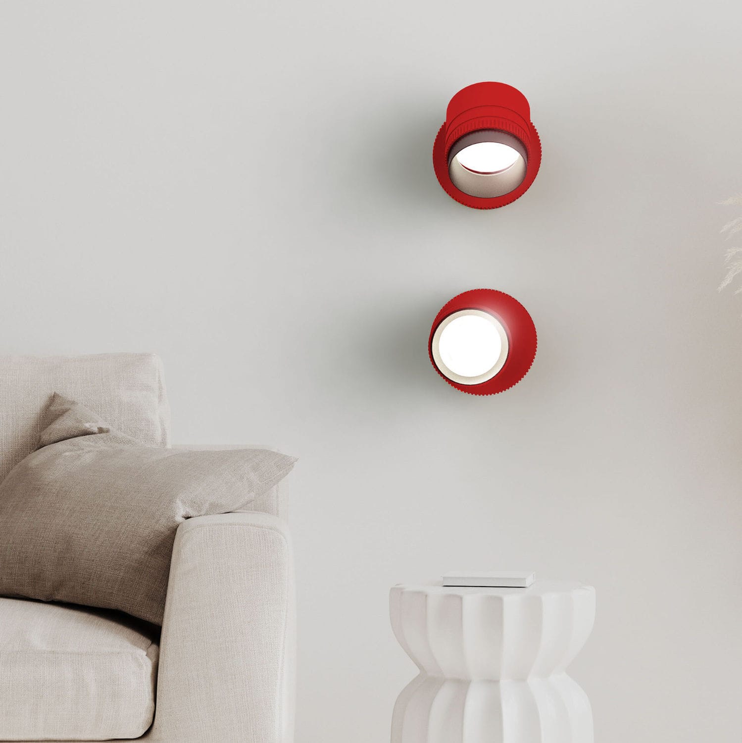 Wall-mounted spotlight - IRIDE 114S - Lucifero's - LED / round / IP20