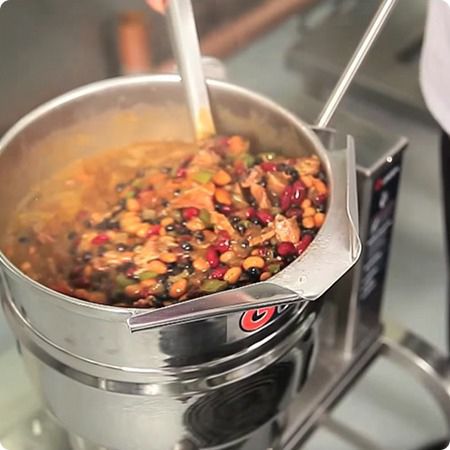 Electric boiling pan - EE series - GROEN - steam / floor-mounted ...