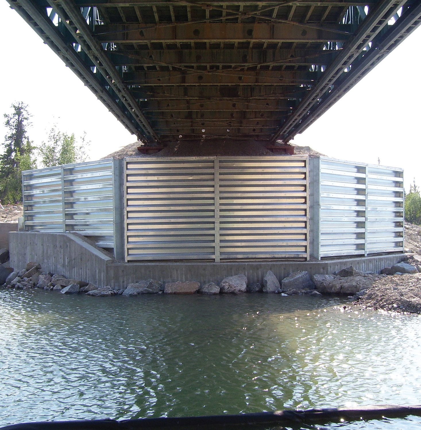 Bridge abutment - BIN-WALL - Armtec
