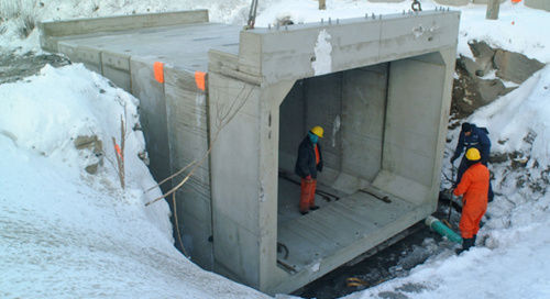 Reinforced concrete box culvert - Armtec