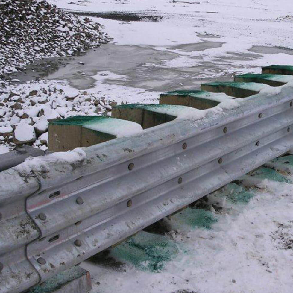 Galvanised steel guard rail - THRIE-BEAM - Armtec - street