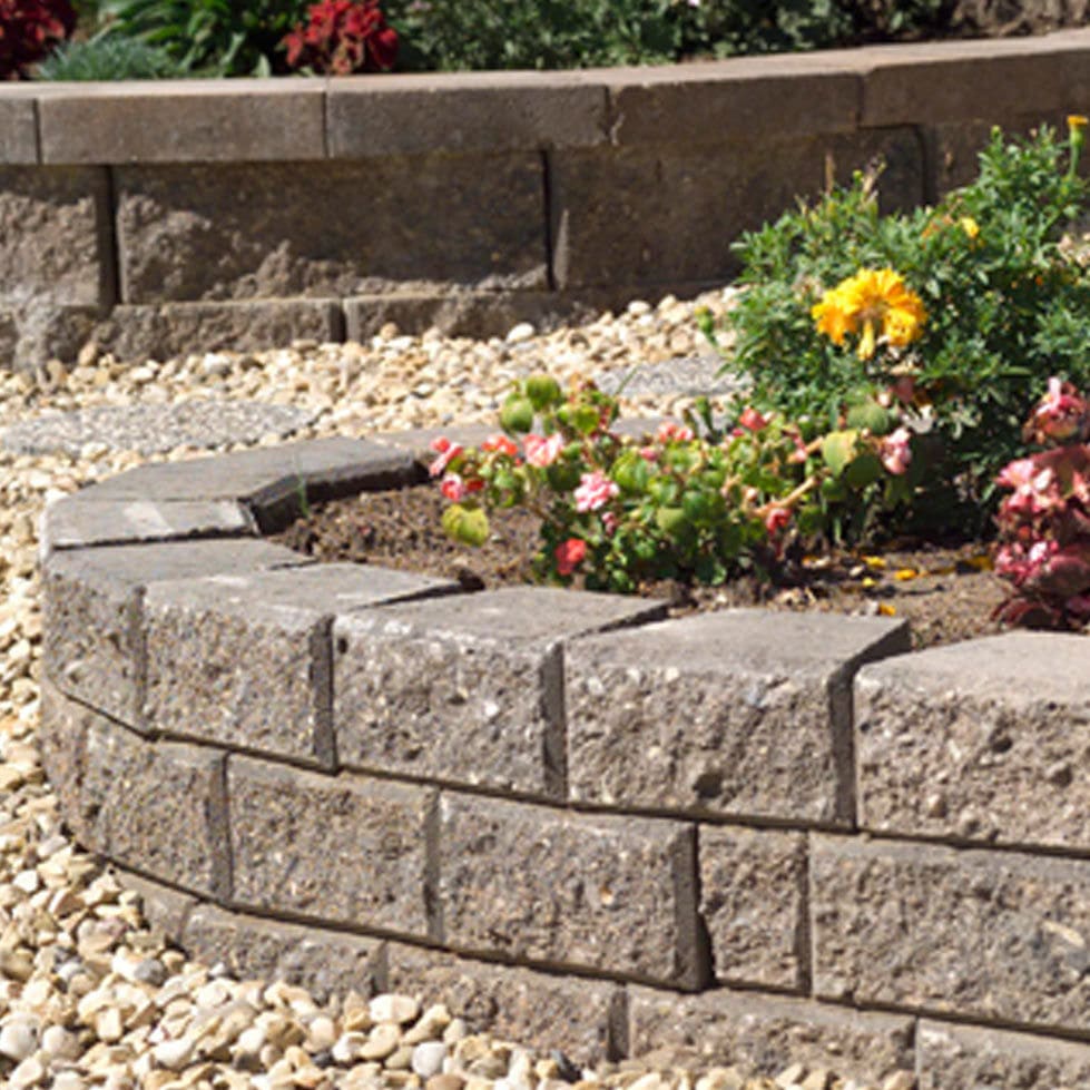 Garden edge - YARDSTONE - Armtec - stone / rectangular