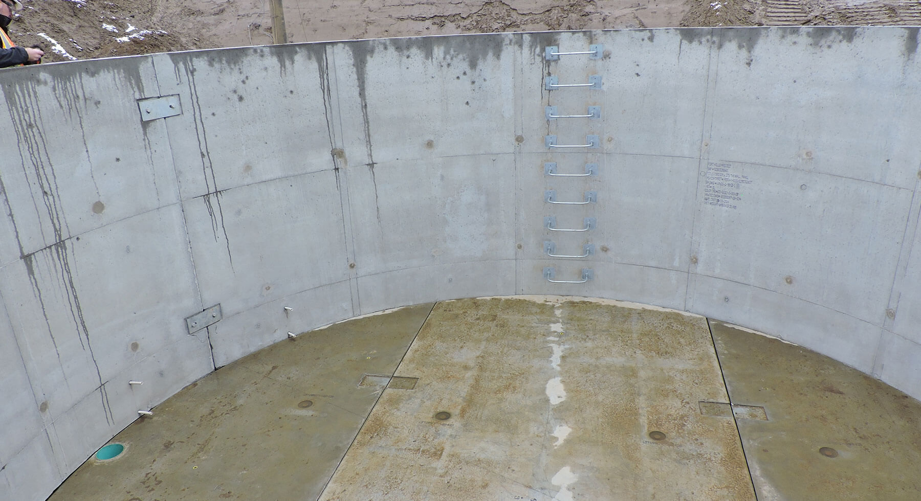 Water storage reservoir - Armtec - in-ground / concrete