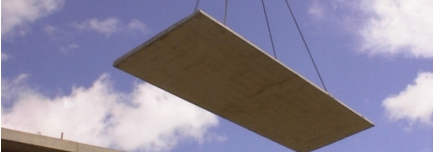 Concrete pre-slab - WIDESLAB - concast - prestressed
