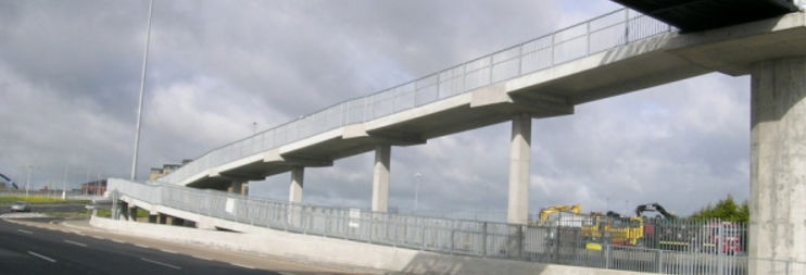 Reinforced concrete deck slab - RAMP - concast - for bridge construction