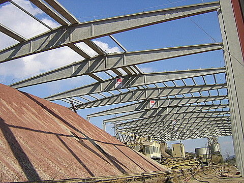 Prestressed concrete beam - Planas - double T / variable-depth