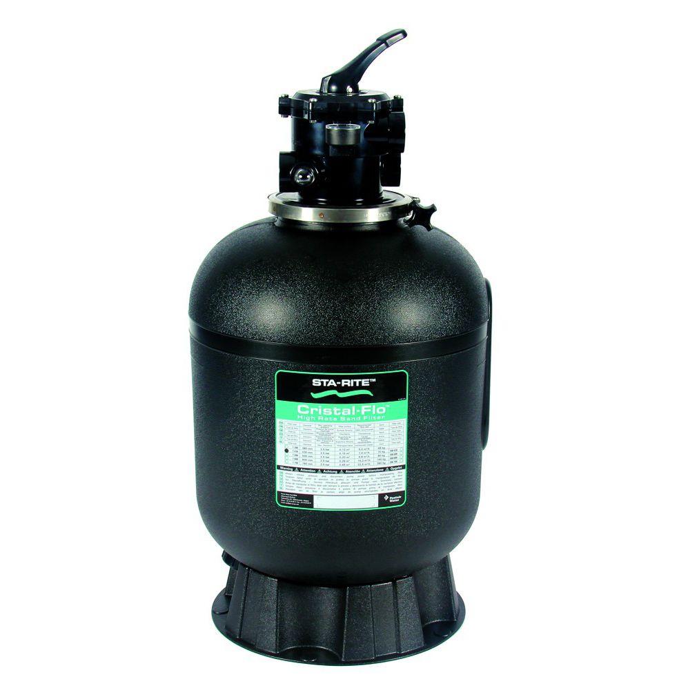 Sand swimming pool filter - CRISTAL-FLO™ TM WITH CLEARPRO® - Pentair ...