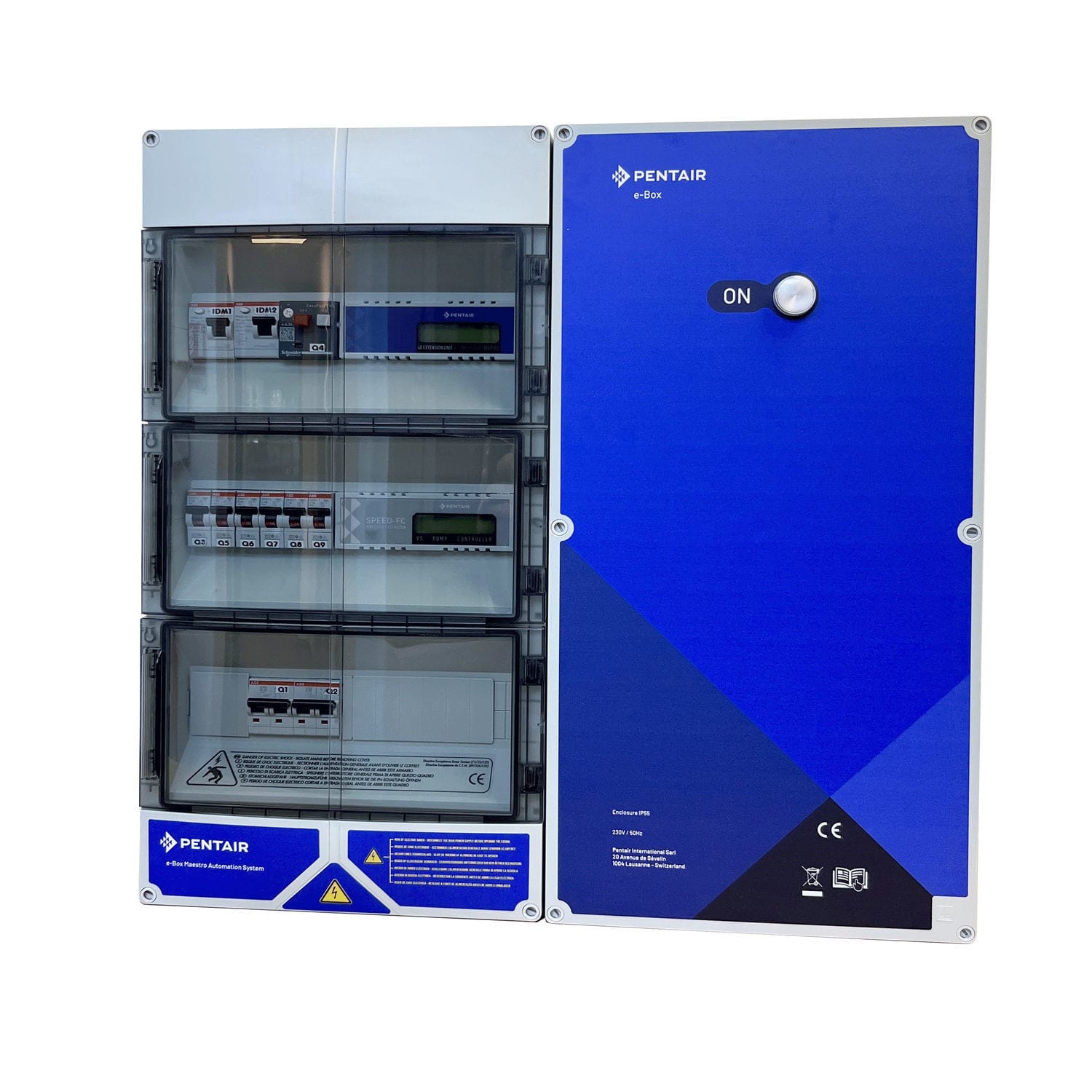 Swimming pool home automation system - E-BOX - Pentair Aquatic Systems