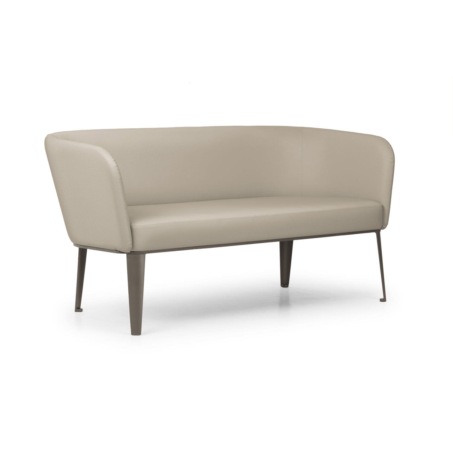 Contemporary sofa - CLARA - True Design srl - gray / brown / green