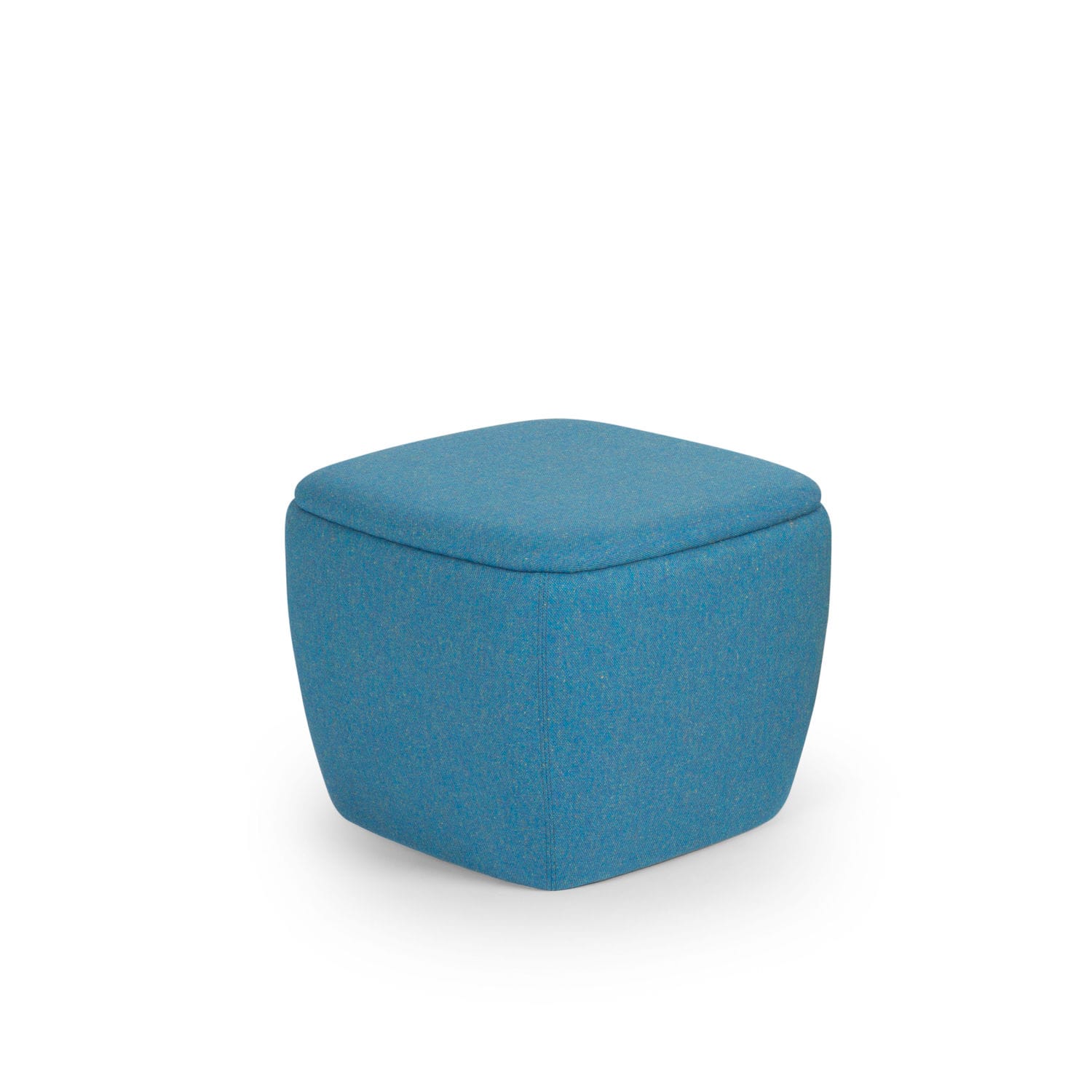 Contemporary pouf - ARCA - True Design srl - fabric / square / commercial
