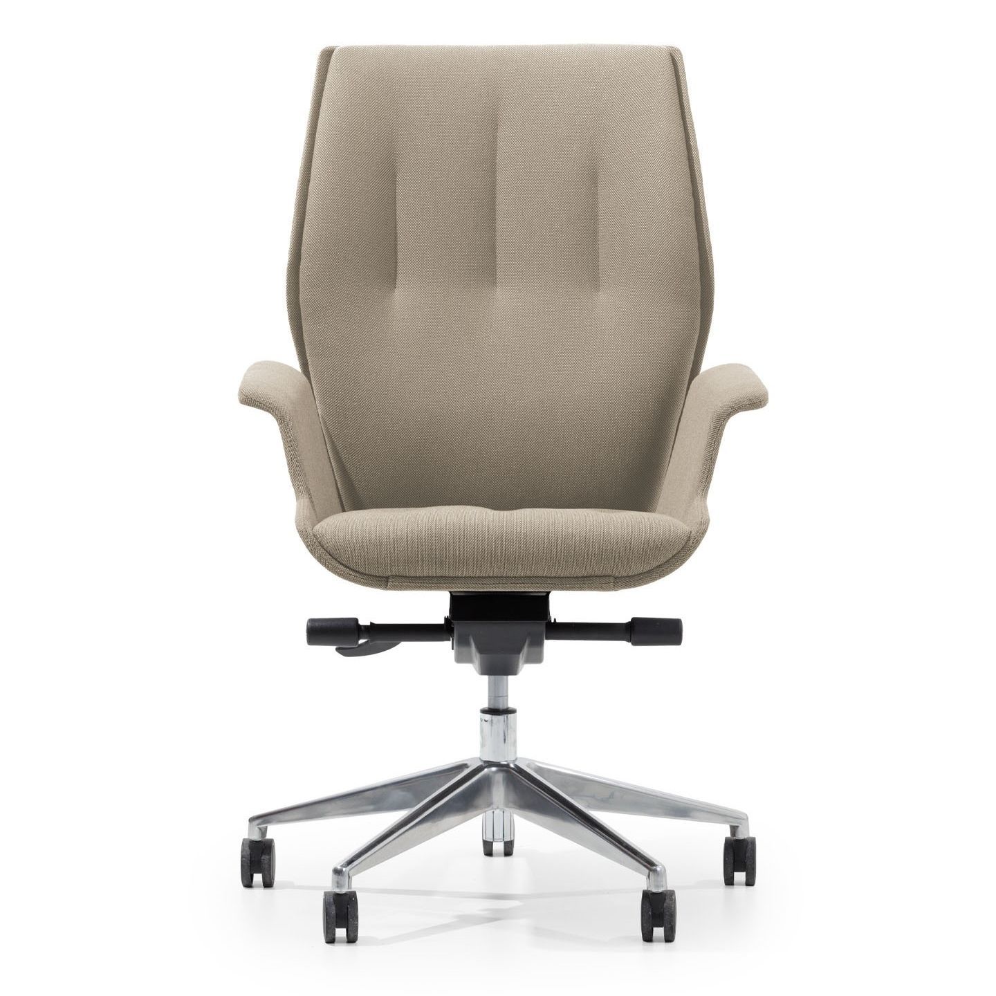 Contemporary office armchair - HIVE - True Design srl - polyurethane ...