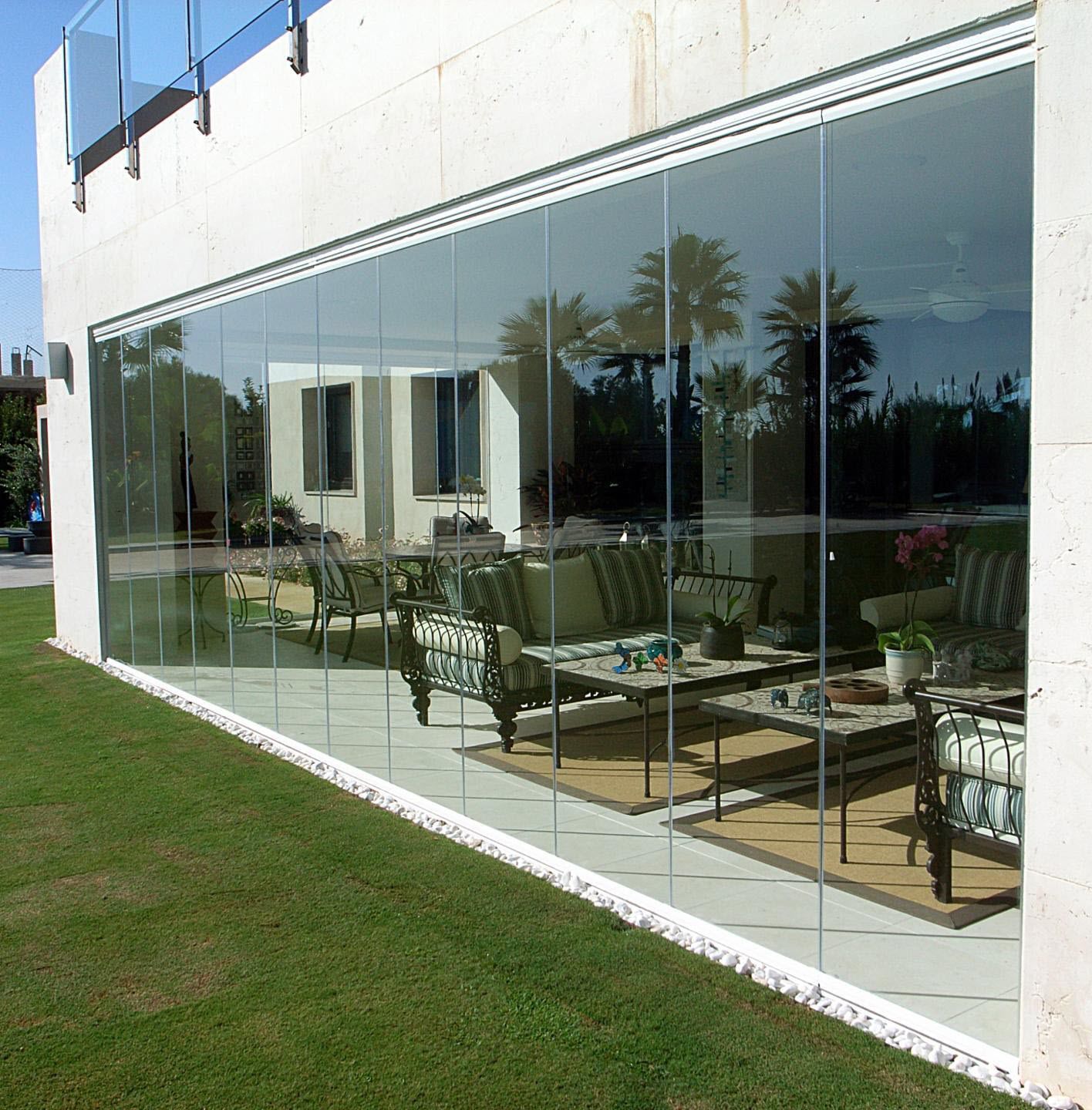 Folding insect screen - HABITAT NET - C3 Systems SL - for doors