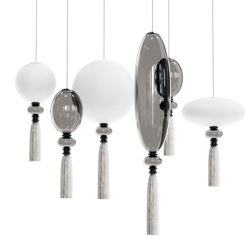 Pendant lamp - CALLIOPE - Wonderglass - blown glass / contemporary / corded