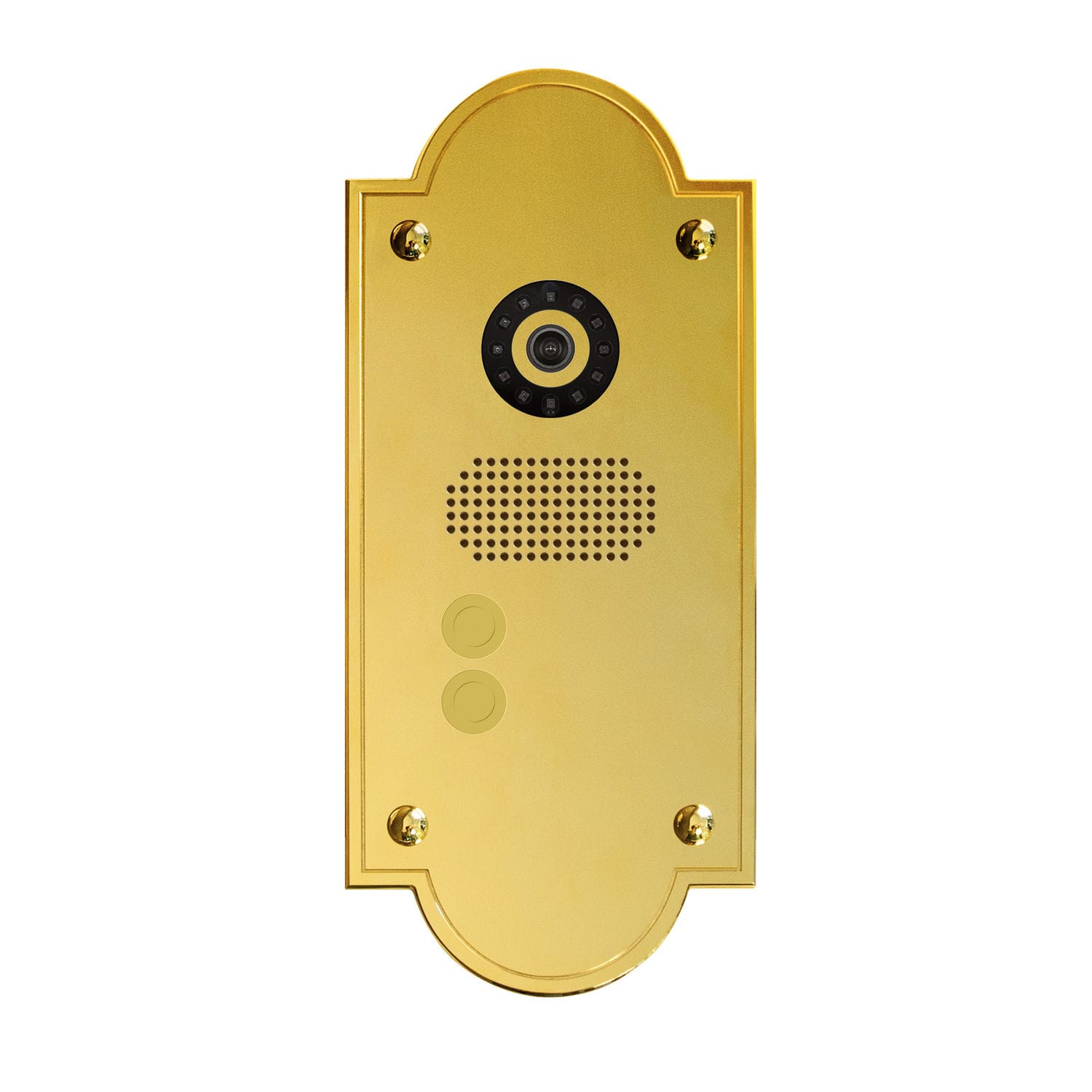Brass door station - BT 10‐346‐IP - Telecom Behnke GmbH - exterior / with camera / IP