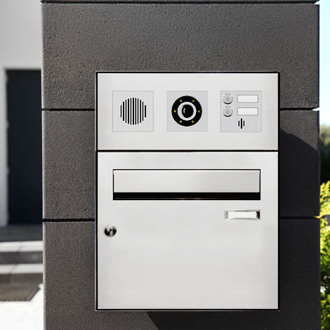 Wall-mounted mailbox - 20-5865 - Telecom Behnke GmbH - group / with ...