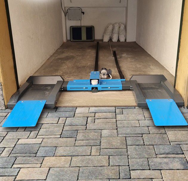 Sliding parking platform - MOVY PARK - Green Park srl - electric