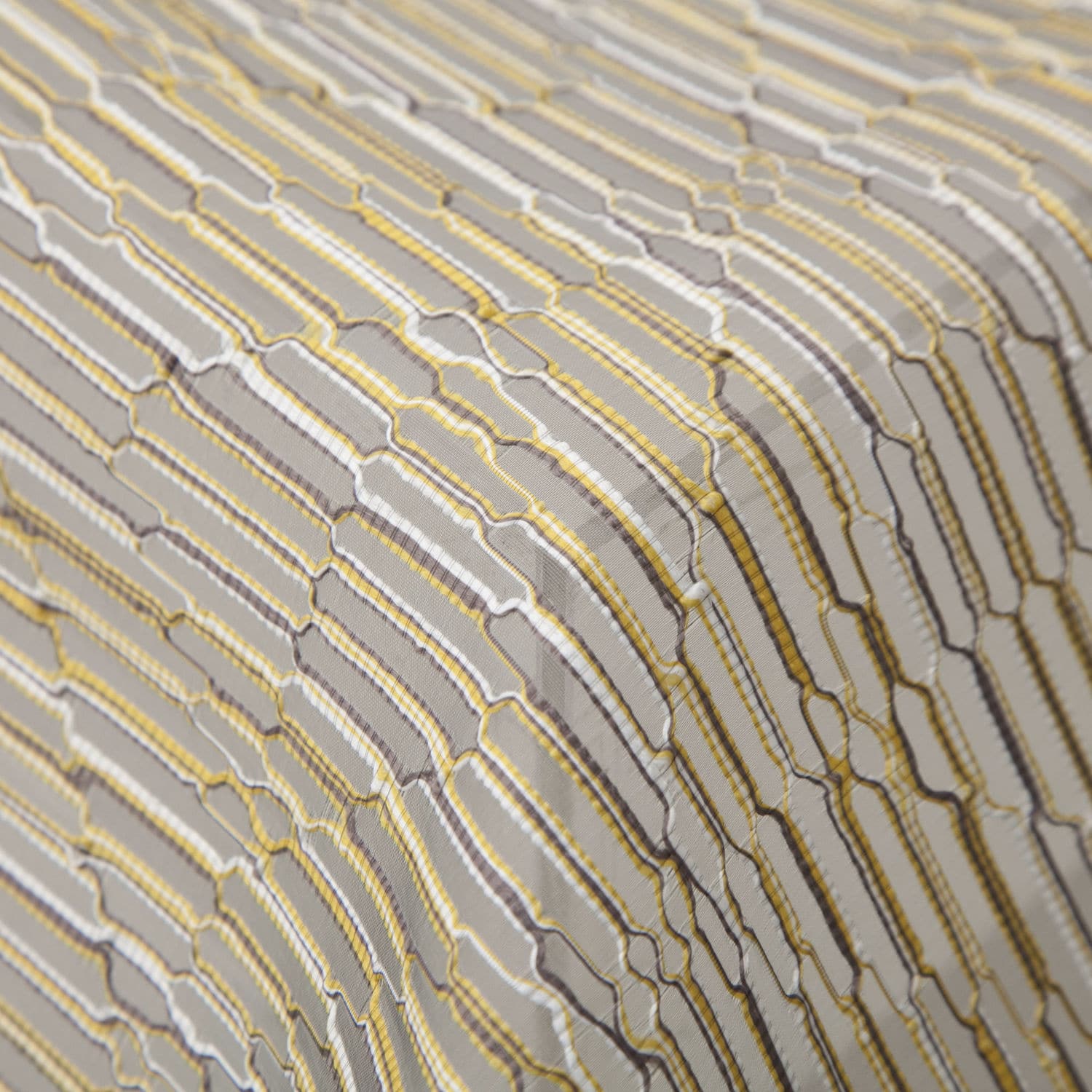 Curtain fabric - KUBIC - Equipo DRT - geometric pattern / FR polyester ...