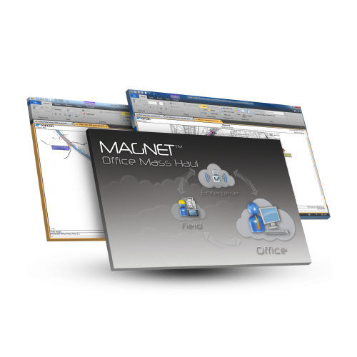 Construction management software - MAGNET OFFICE MASS HAUL - Topcon ...