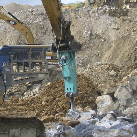 Hydraulic breaker - EHB40 - Everdigm Corp - for excavators