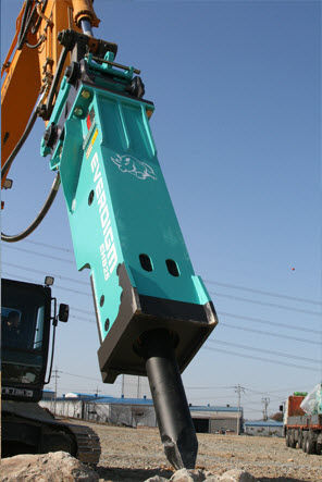 Hydraulic breaker - EHB25 - Everdigm Corp - for excavators
