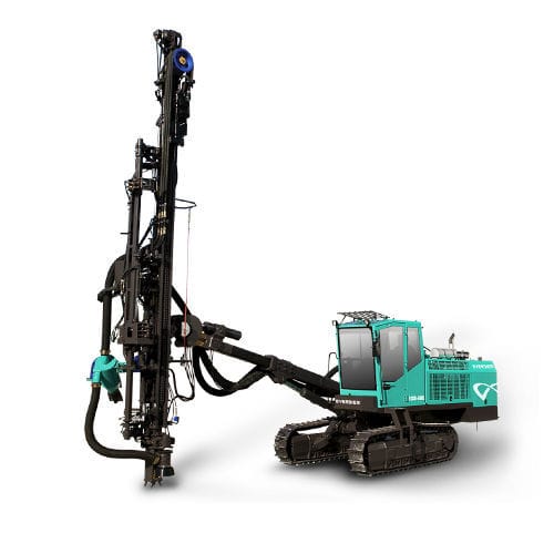 Diesel engine drilling rig - ECD45E - Everdigm Corp - tophammer ...