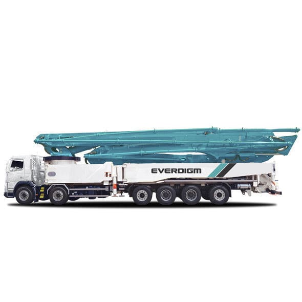 Mobile concrete pump - ECP70CS-6 - Everdigm Corp - truck-mounted