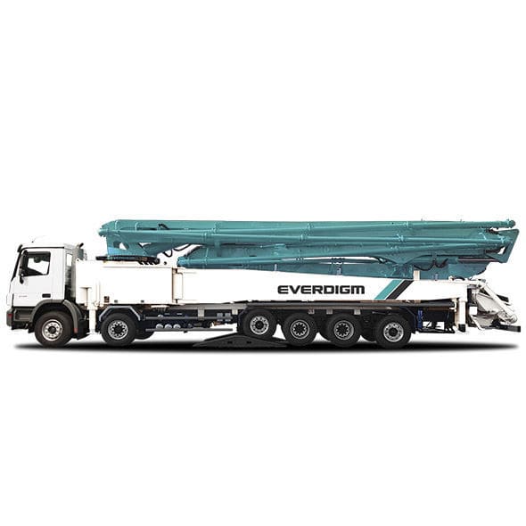 Mobile concrete pump - ECP63CX-5 - Everdigm Corp - truck-mounted