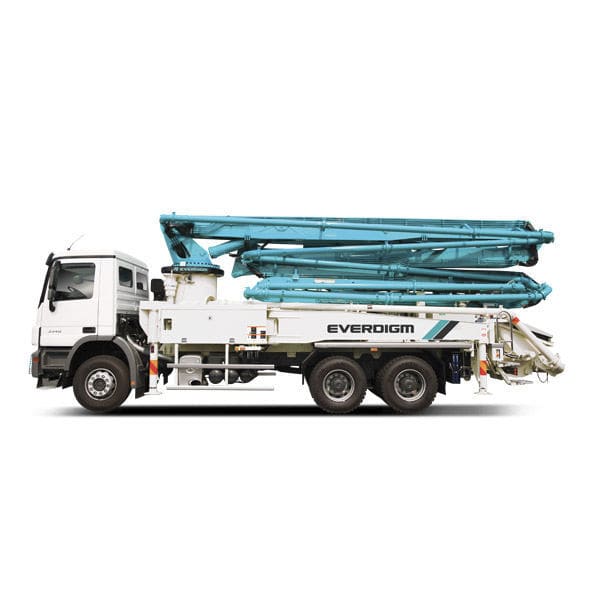 Mobile concrete pump - ECP33ZX - Everdigm Corp - truck-mounted
