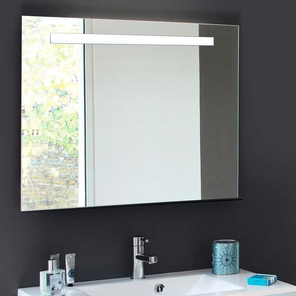 Wall-mounted bathroom mirror - MAJOR - DECOTEC - contemporary ...