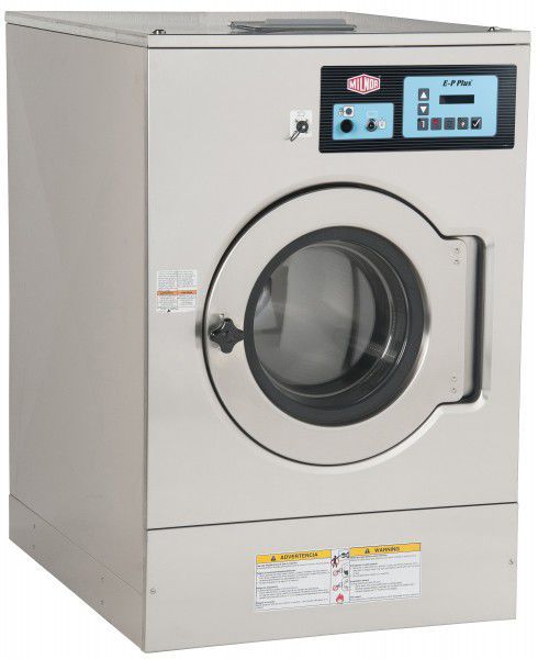 Front-loading washer-extractor - MWT18J6 - Milnor - floor-mounted ...