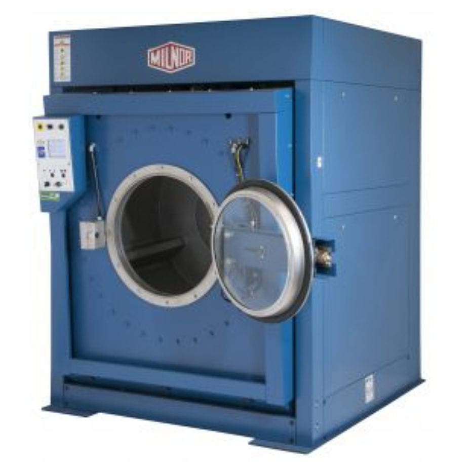 Front-loading washer-extractor - MWF63Y7 - Milnor - floor-mounted ...