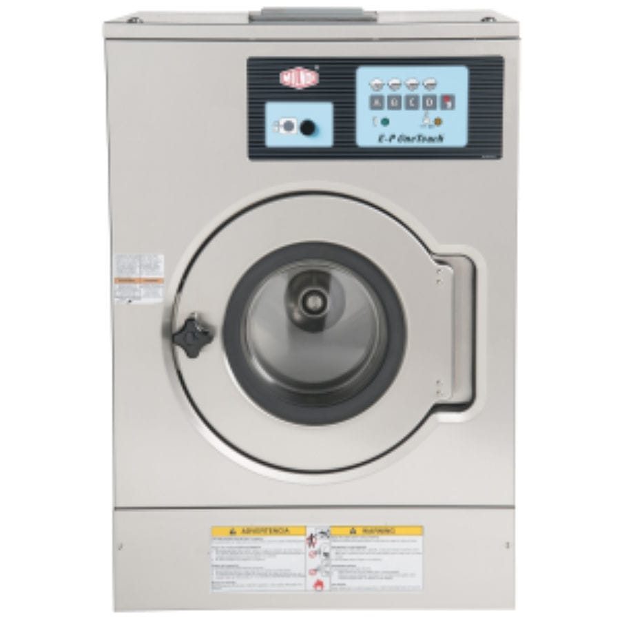 Front-loading washer-extractor - MWT12E5 - Milnor - floor-mounted ...