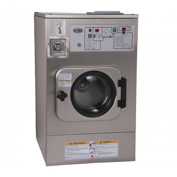 Front-loading washer-extractor - MCR12E5 - Milnor - floor-mounted ...