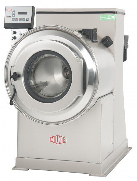 Front-loading washer-extractor - 30022VRJ - Milnor - floor-mounted ...