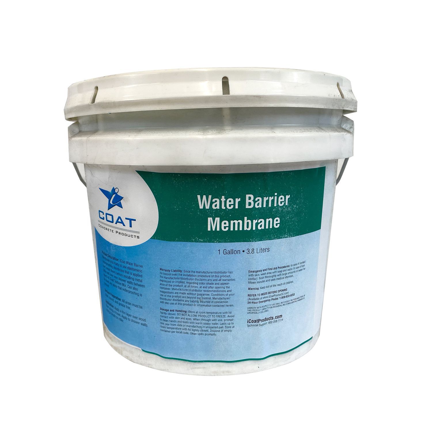 Barrier textile membrane - iCoat - water-repellent / protection