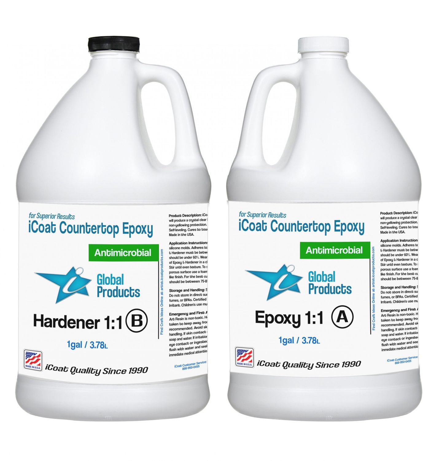 Resin countertop - iCoat - epoxy / for restaurant / kitchen