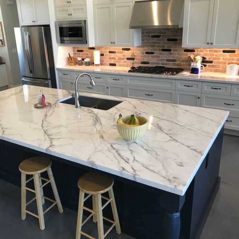 Marble countertop - iCoat - composite / epoxy / white